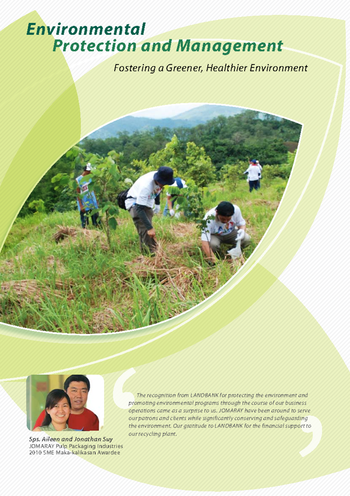Lankbank Environmental - ####### Sps. Aileen and Jonathan Suy JOMARAY ...