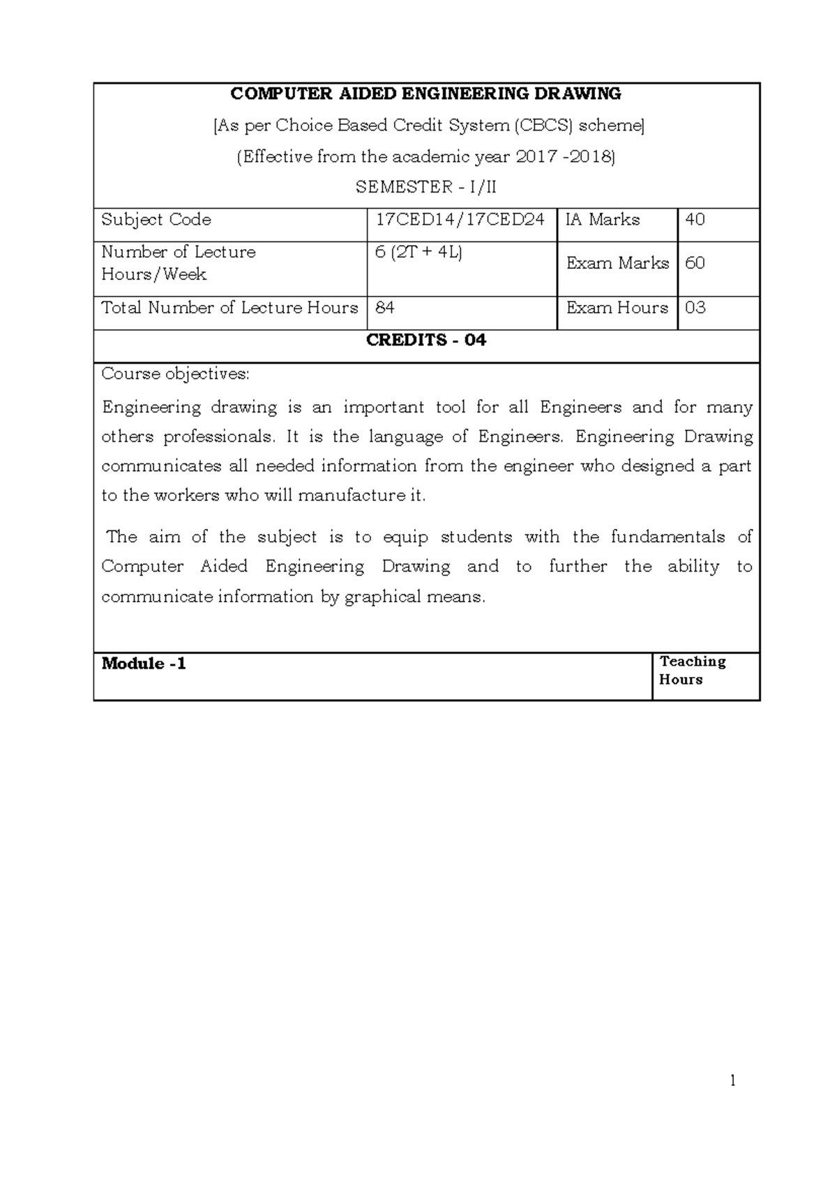 Computer Aided Engineering Drawing Overview and Key Concepts - Studocu