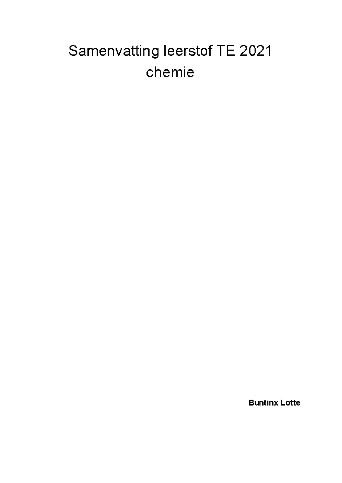 PSE Tabel: Periodiek Systeem van de Elementen - Chemie KU Leuven - Studocu