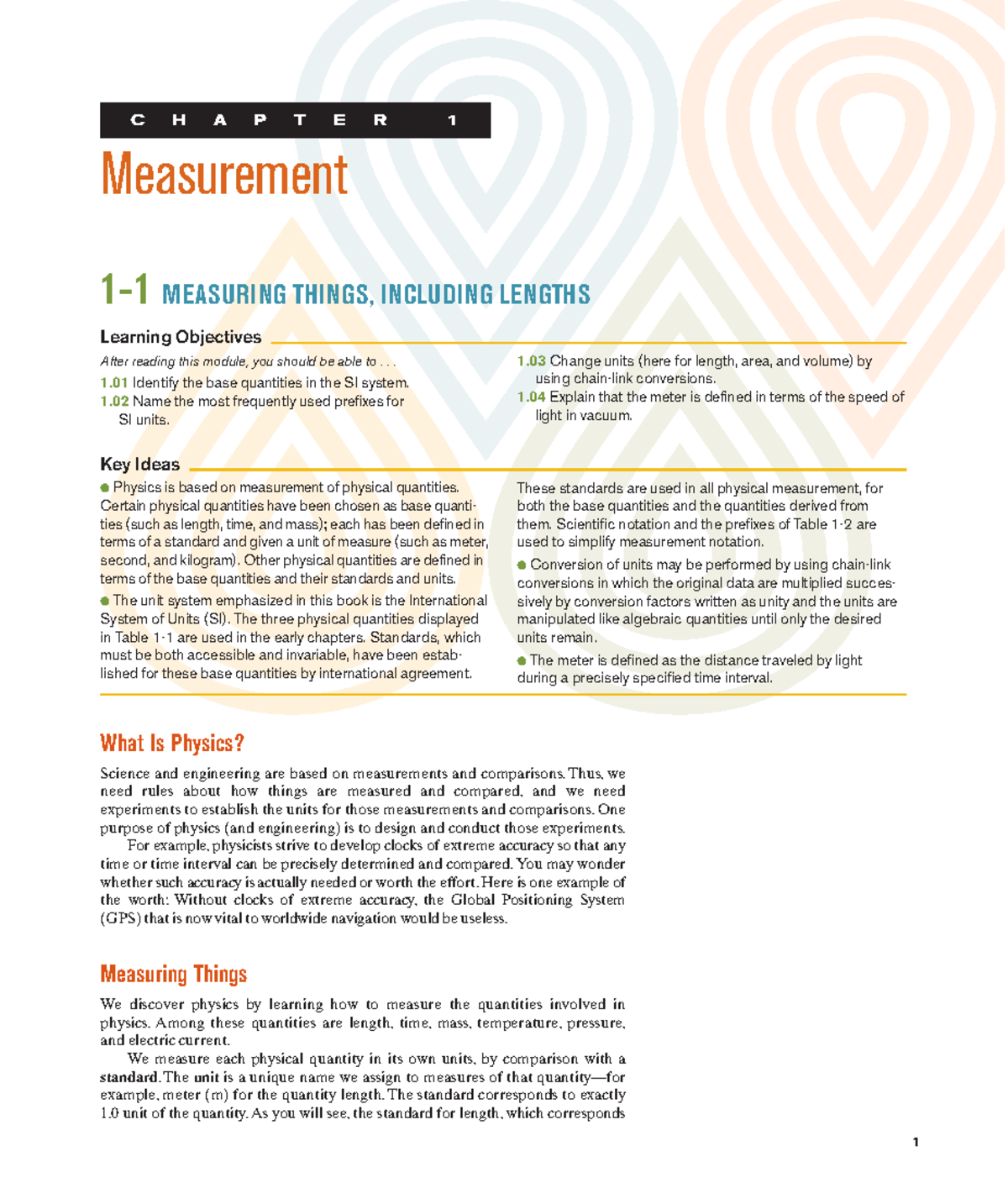 Measurement in Physics: Fundamentals of SI Units and Conversions (PHYS 101) - Studocu