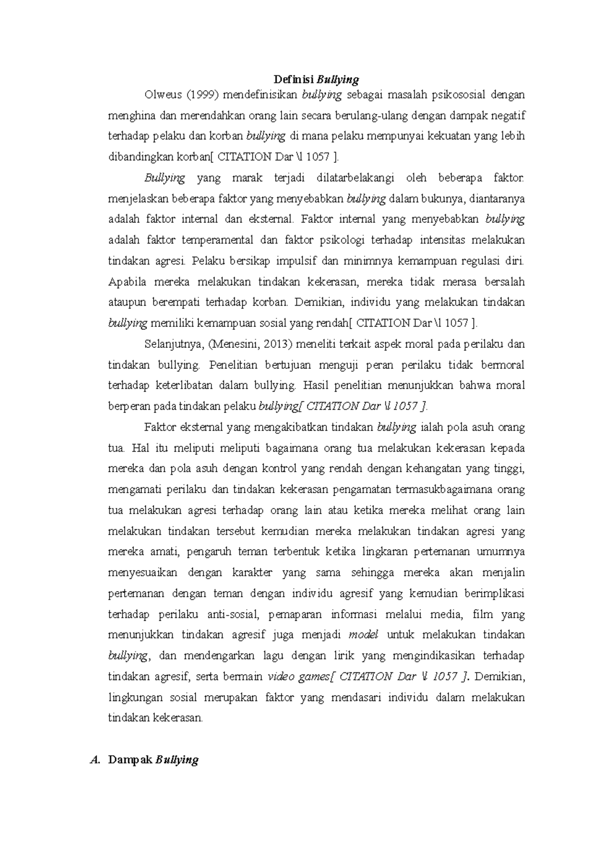 Definisi Bullying: Dampak dan Faktor Penyebab dalam Psikologi Sosial ...