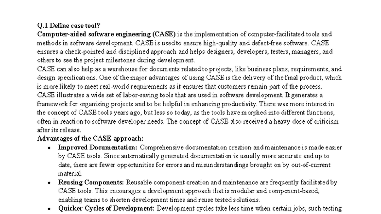 CASE Tools in Software Engineering: Definition, Benefits, and ...