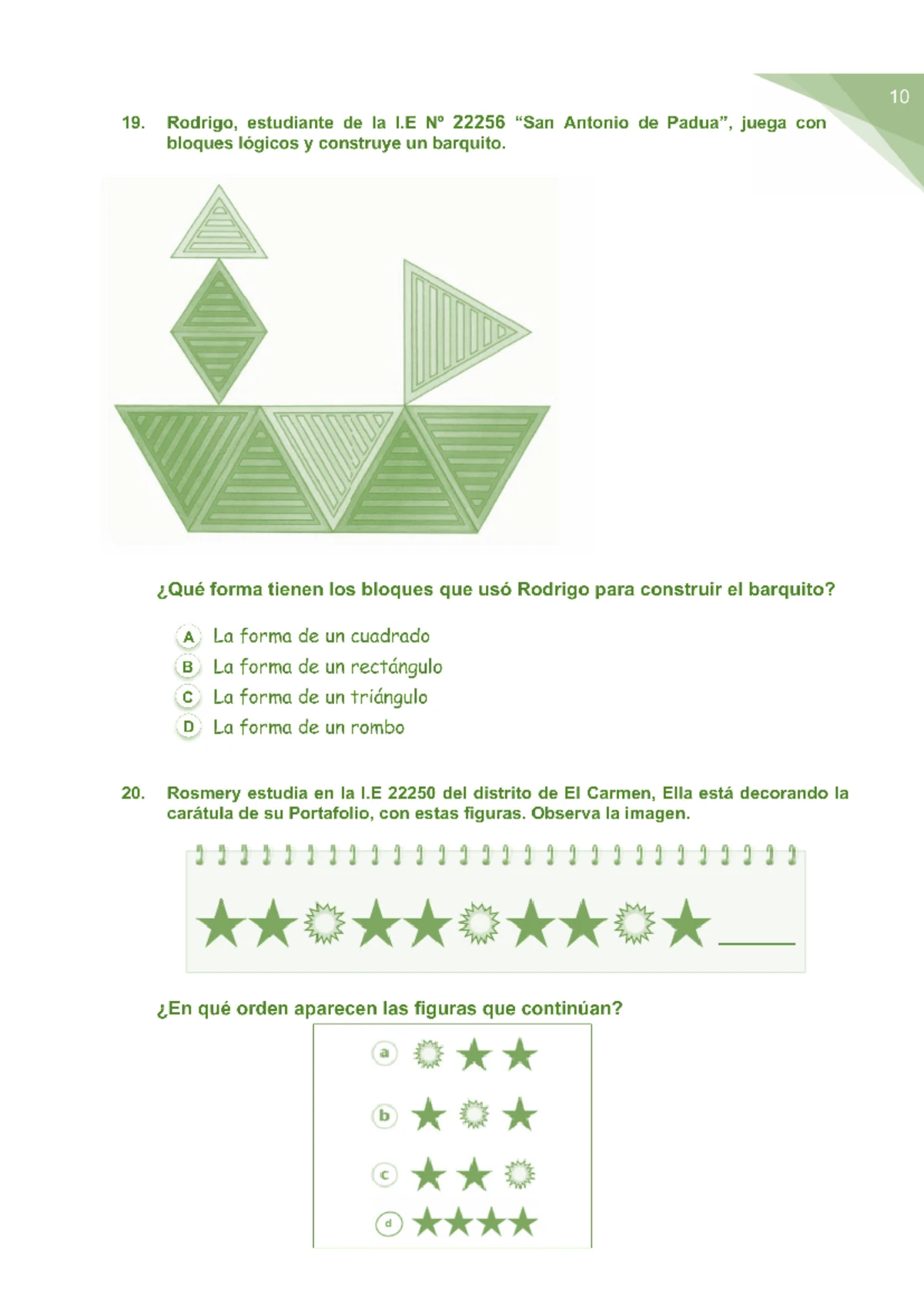 Ejercicio TIPO ECE 2 - Examen de Matemáticas para Segundo Grado - Studocu