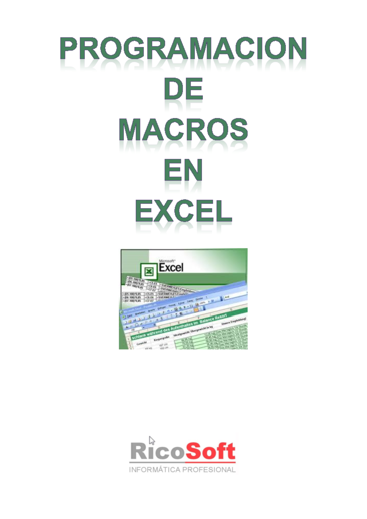 Curso de Macros: Herramientas de Excel y Programación VBA - 2025-2 - Studocu