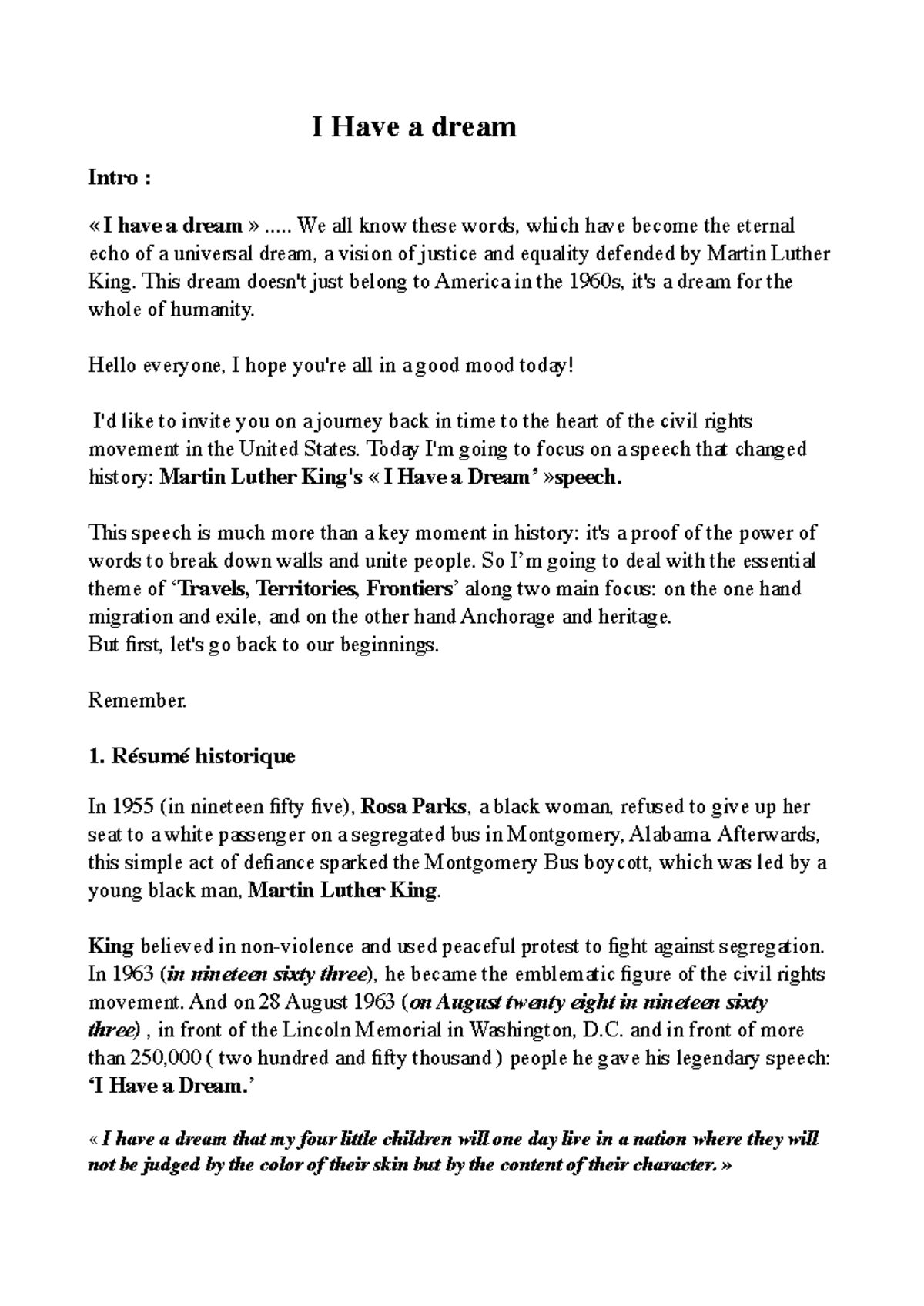 MLK 101: Analyzing "I Have a Dream" Speech and Its Impact on Equality ...