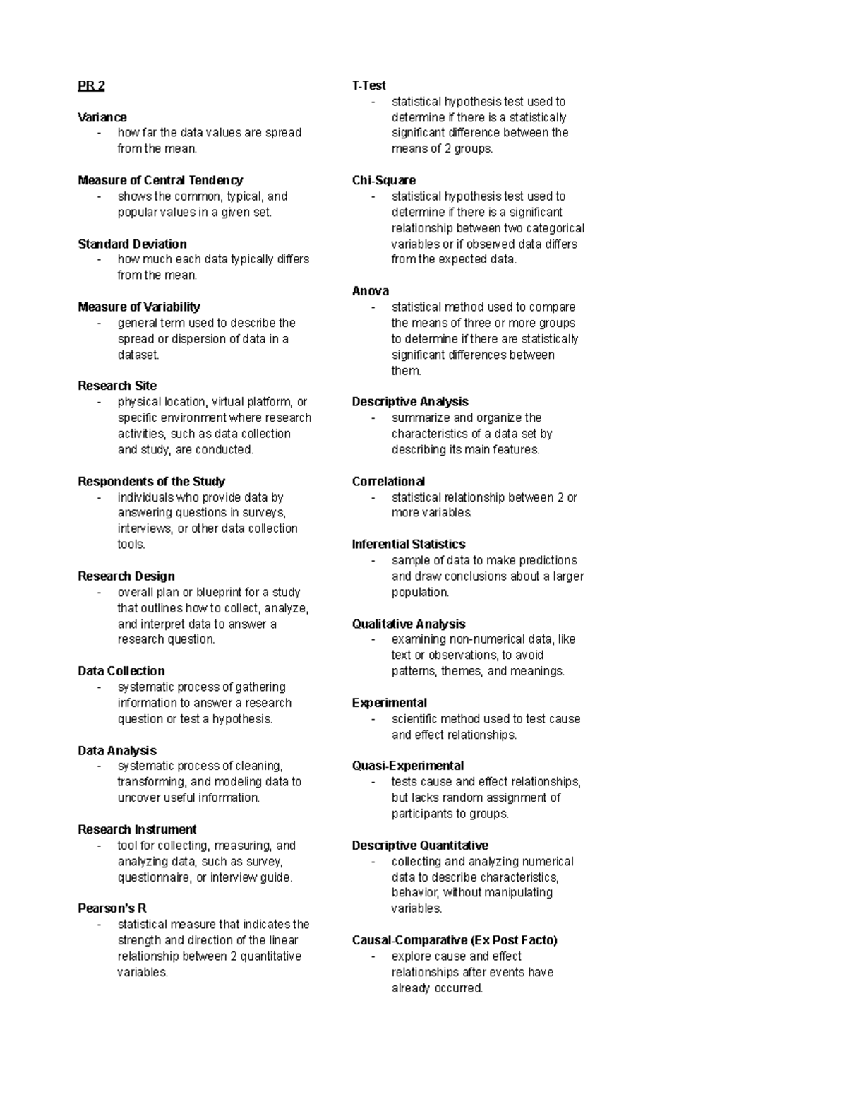 PR 2 Practical Research: Understanding Variability and Data Analysis ...