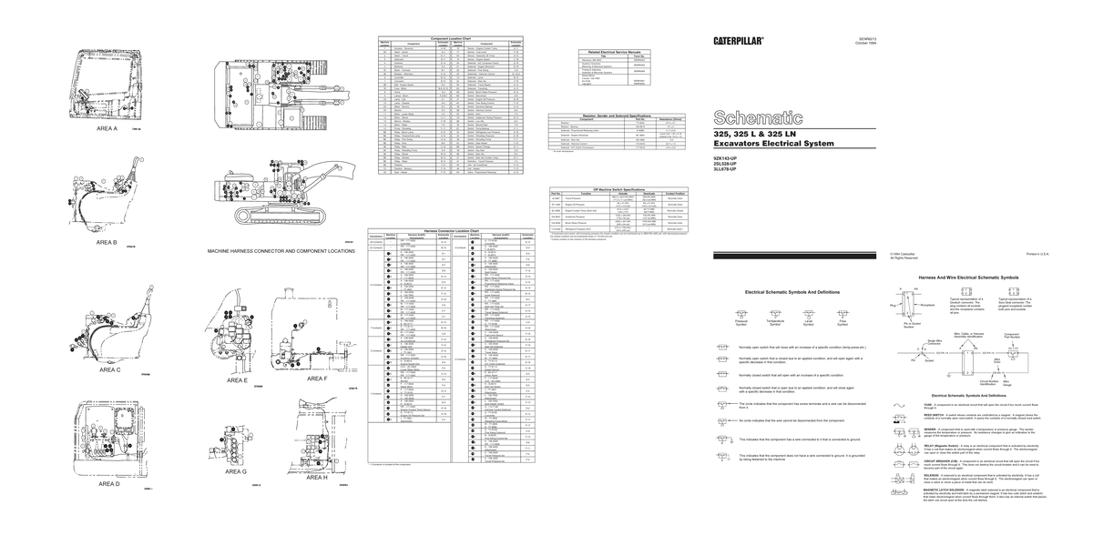 Component Location Chart for SENR4252 & SENR5404 Systems - Studocu