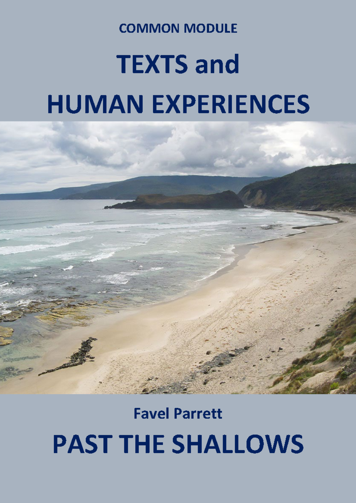 Past the Shallows Booklet - [Type here] COMMON MODULE TEXTS and HUMAN ...