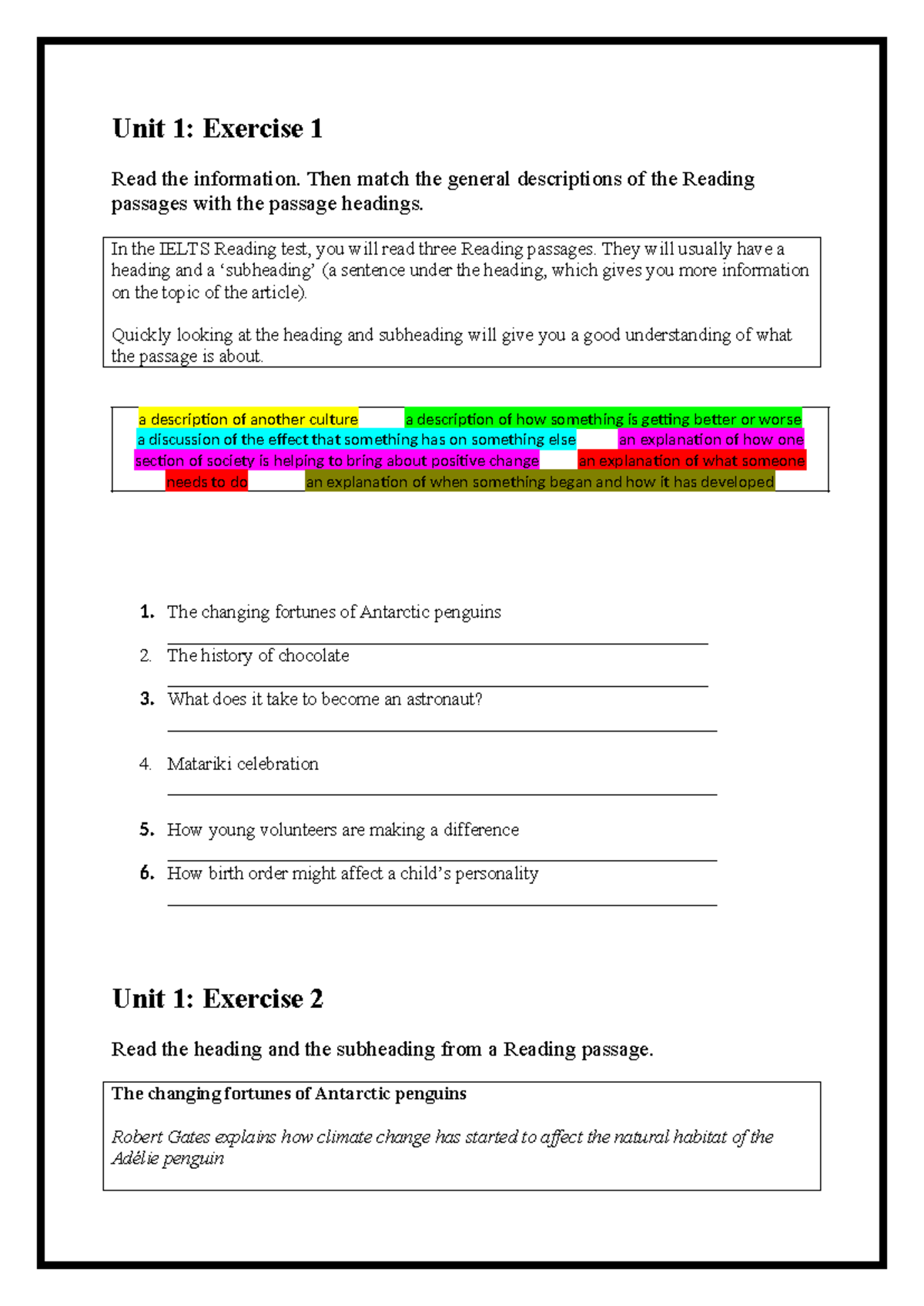 Mindset 2 Skills Modules Unit 1 - IELTS Reading Strategies and Practice ...