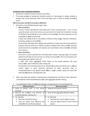 Solution ECO120 Tutorial National Income - Principles of Economic - Studocu