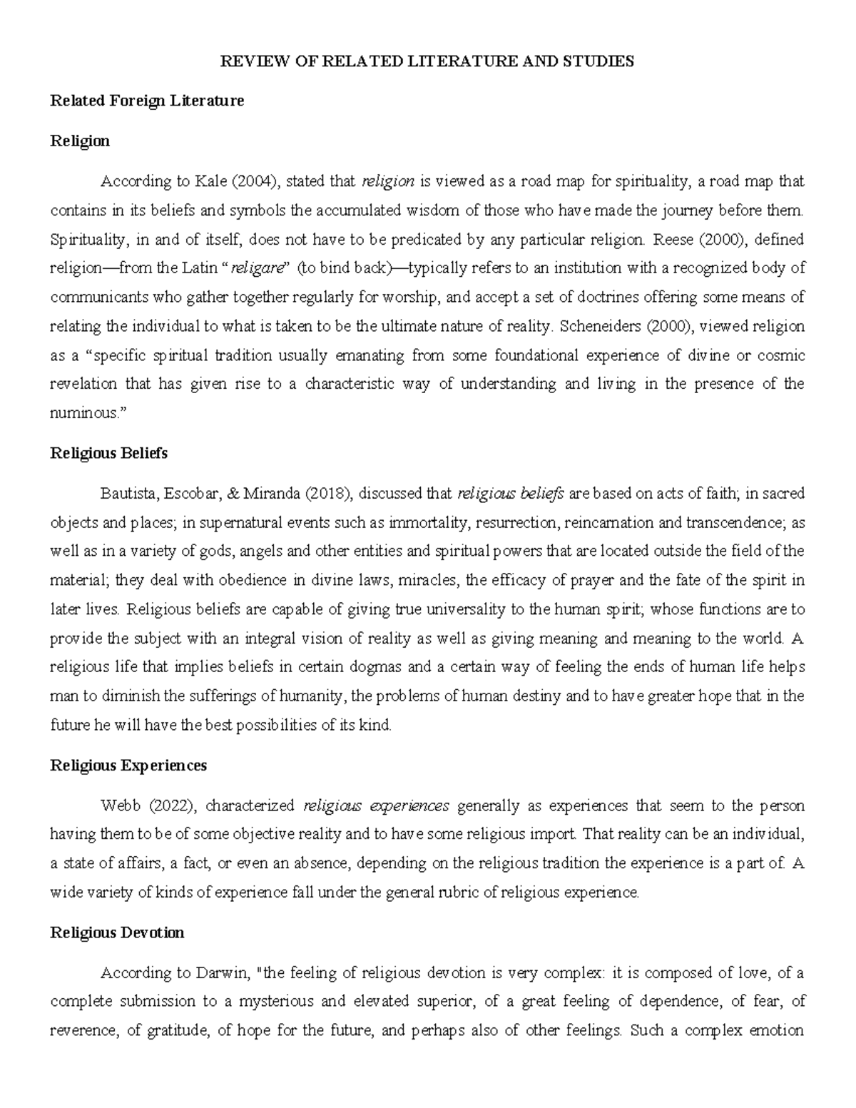 Review OF Related Literature AND Studies FFF - REVIEW OF RELATED ...