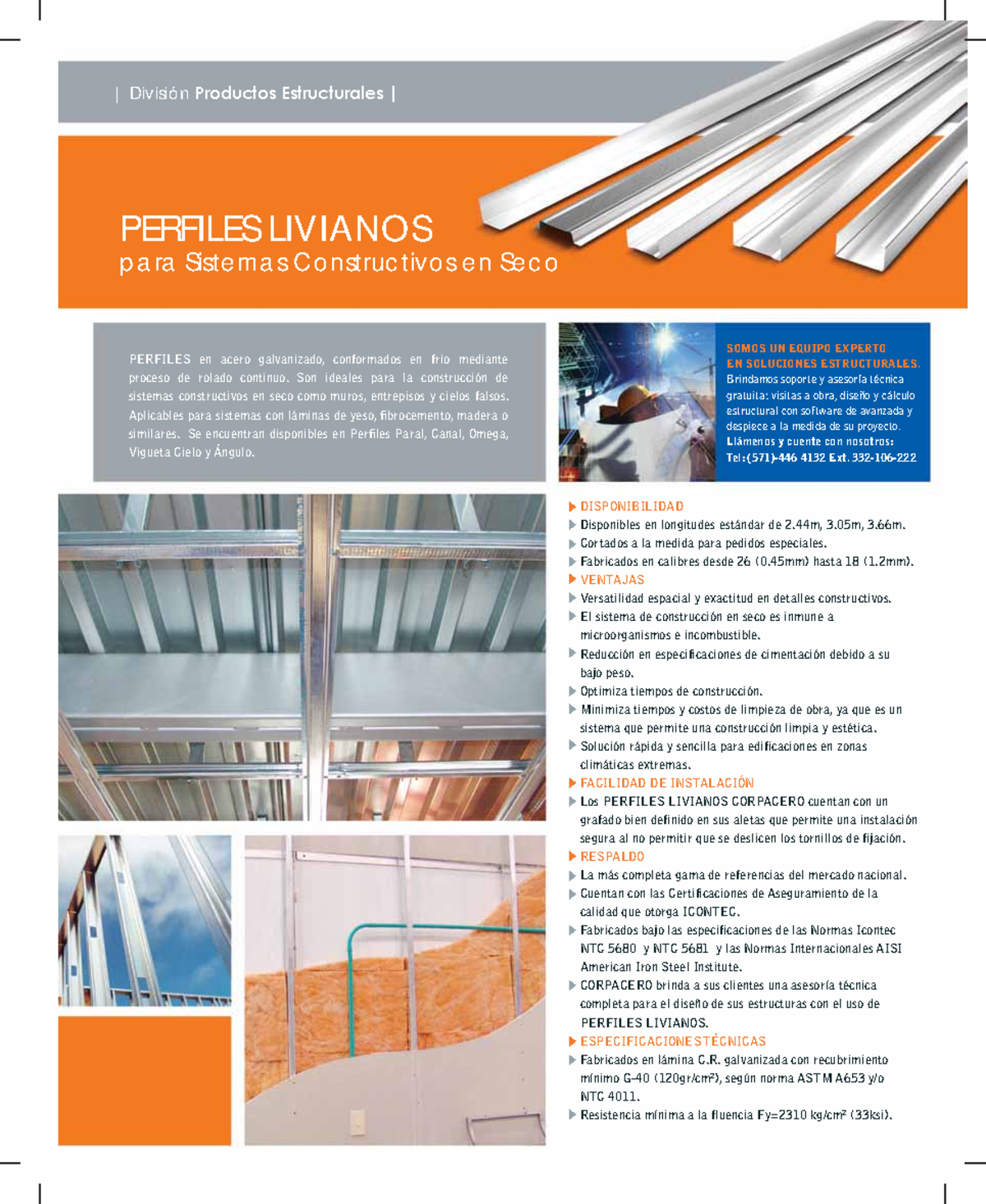 Manual de Perfiles Livianos - Elementos Metálicos en Construcción - Studocu