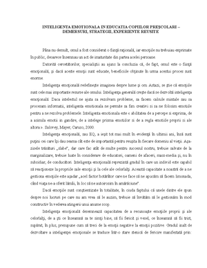 Caracterizare elev - 10. CARACTERIZARE PSIHOPEDAGOGICĂ A UNUI ELEV(* I ...