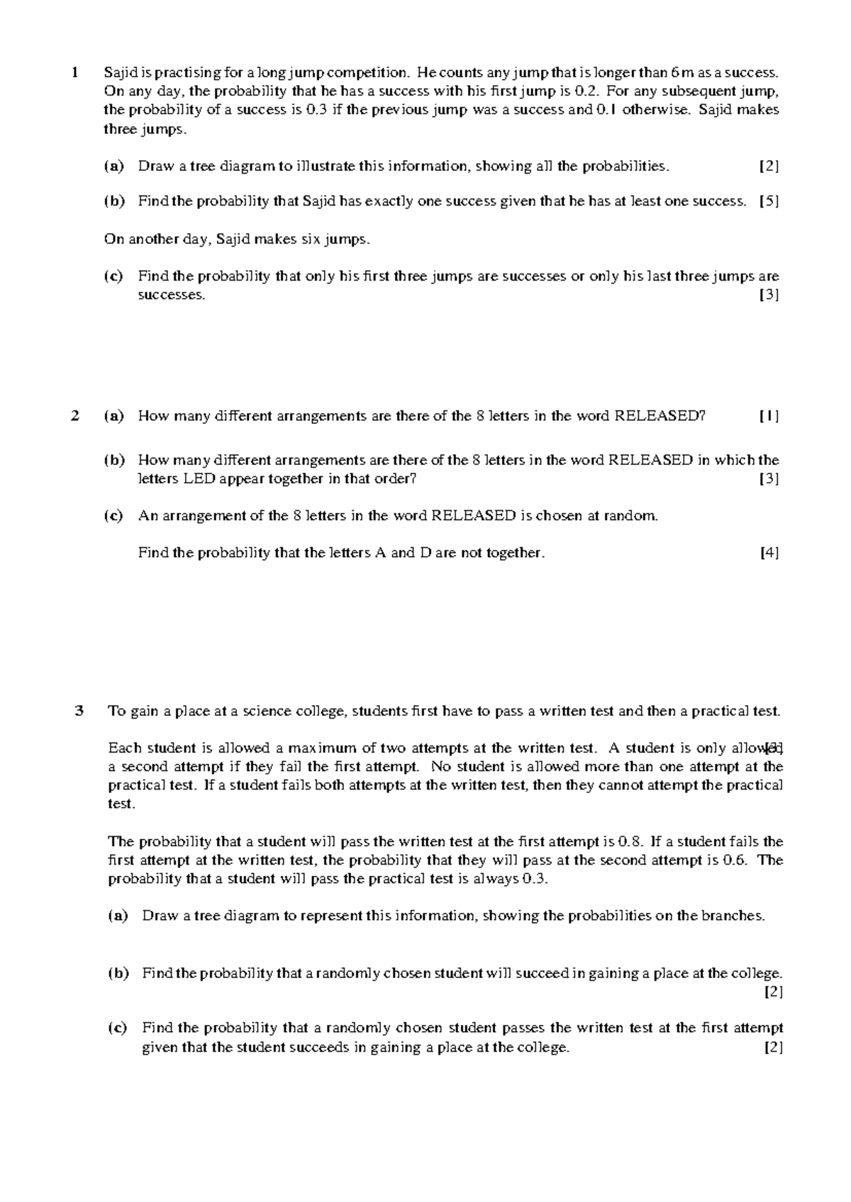 Пробабилити: Деревья, Вероятности и Распределения (Модуль 1) - Studocu