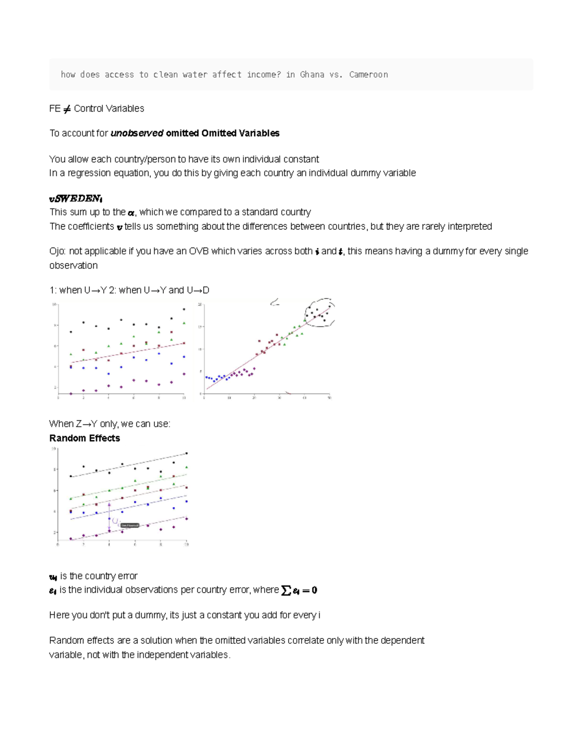 Research Fixed Effects (FE) in Regression Analysis Explained - Studeersnel
