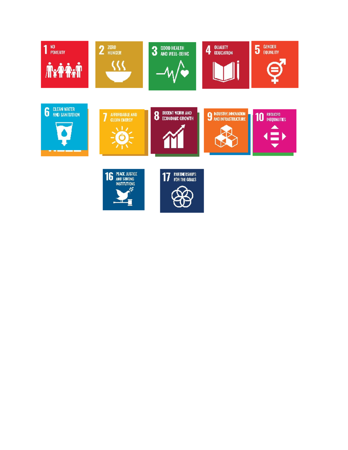 SDG Logos: A Visual Guide to Sustainable Development Goals - Studocu