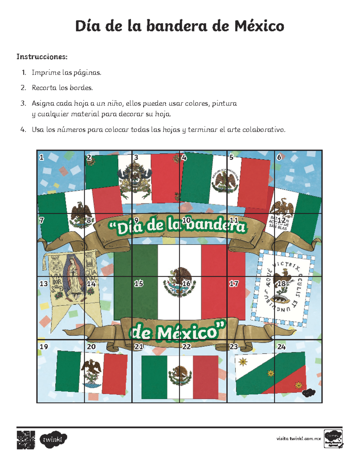 Sa-df-1673485835-cartel-arte-colaborativo-dia-de-la-bandera-de-mexico ...