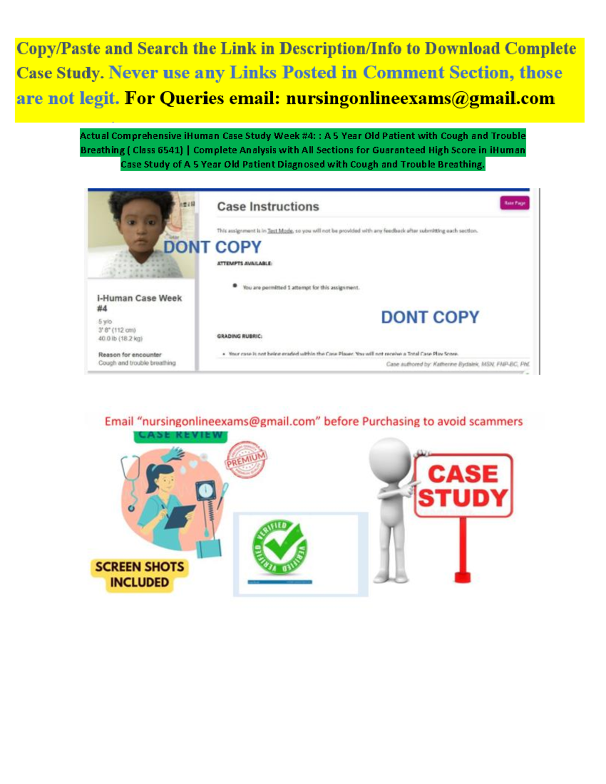 5-Year-Old with Cough and Breathing Difficulty – i-Human Case Study ...