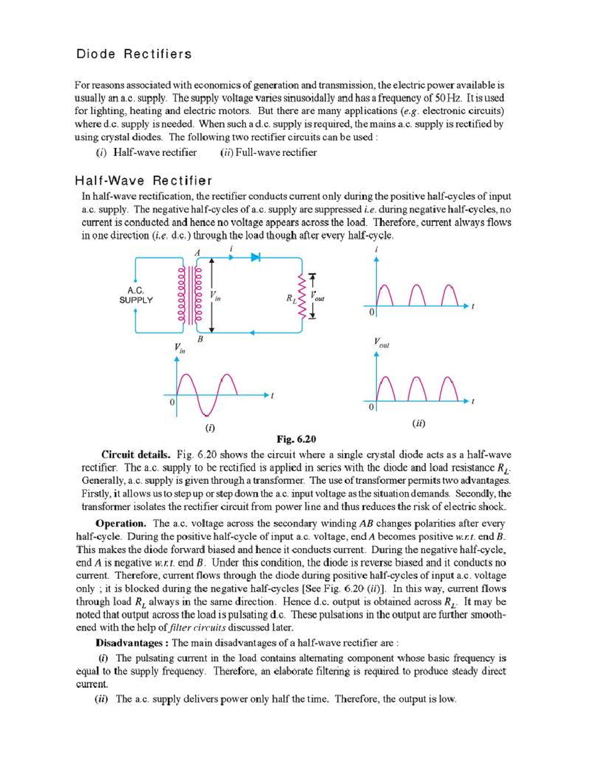 Rectifiers in Electrical Engineering: A Comprehensive Overview (Level 5) - Studocu