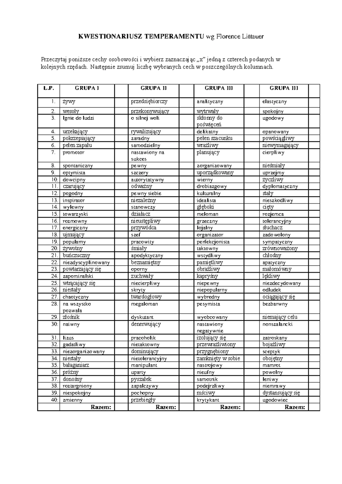 Postawy logiki - podstawowe pojęcia, notatki - LOGIKA – WYKŁAD ...