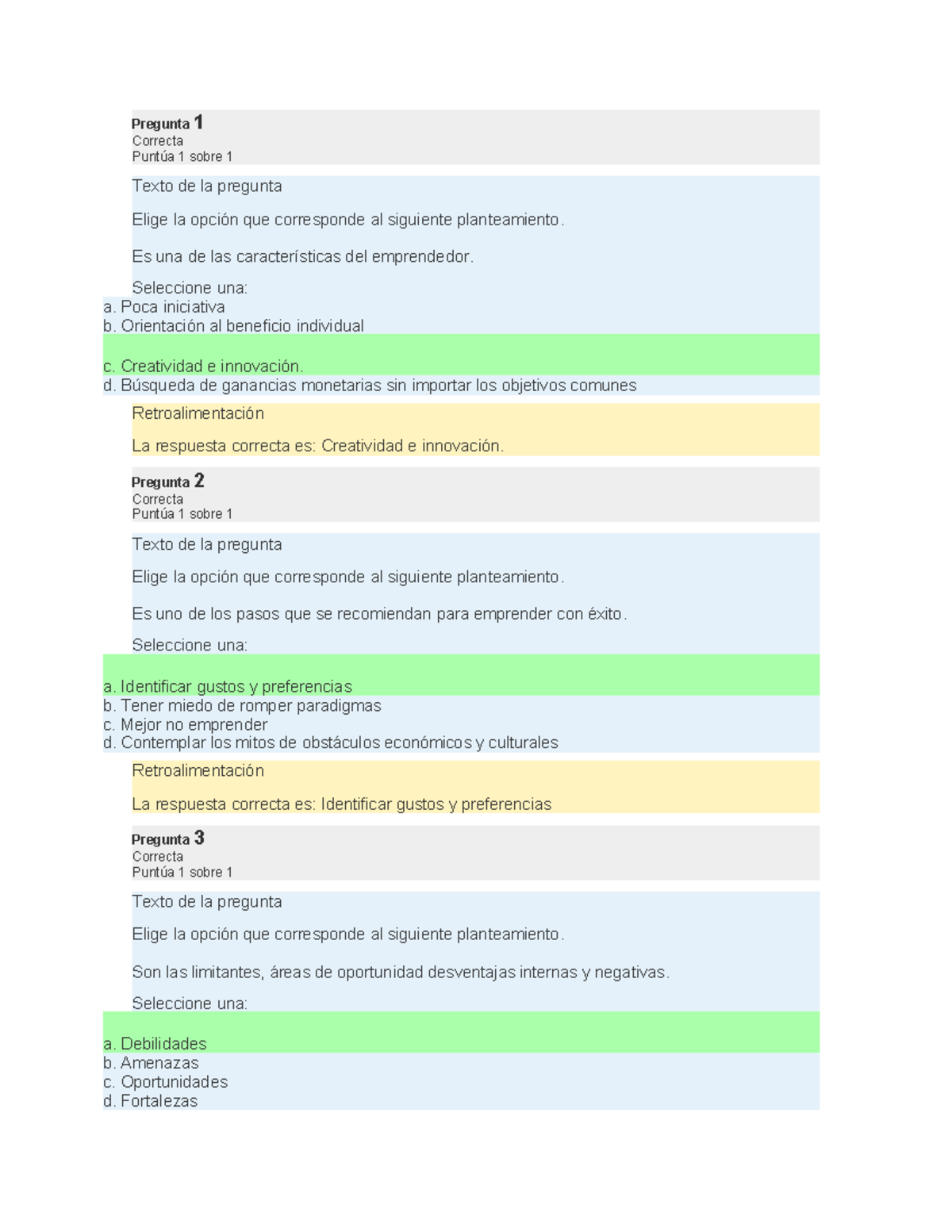 EA2. Características y Tipos del Emprendedor Empresarial - Studocu