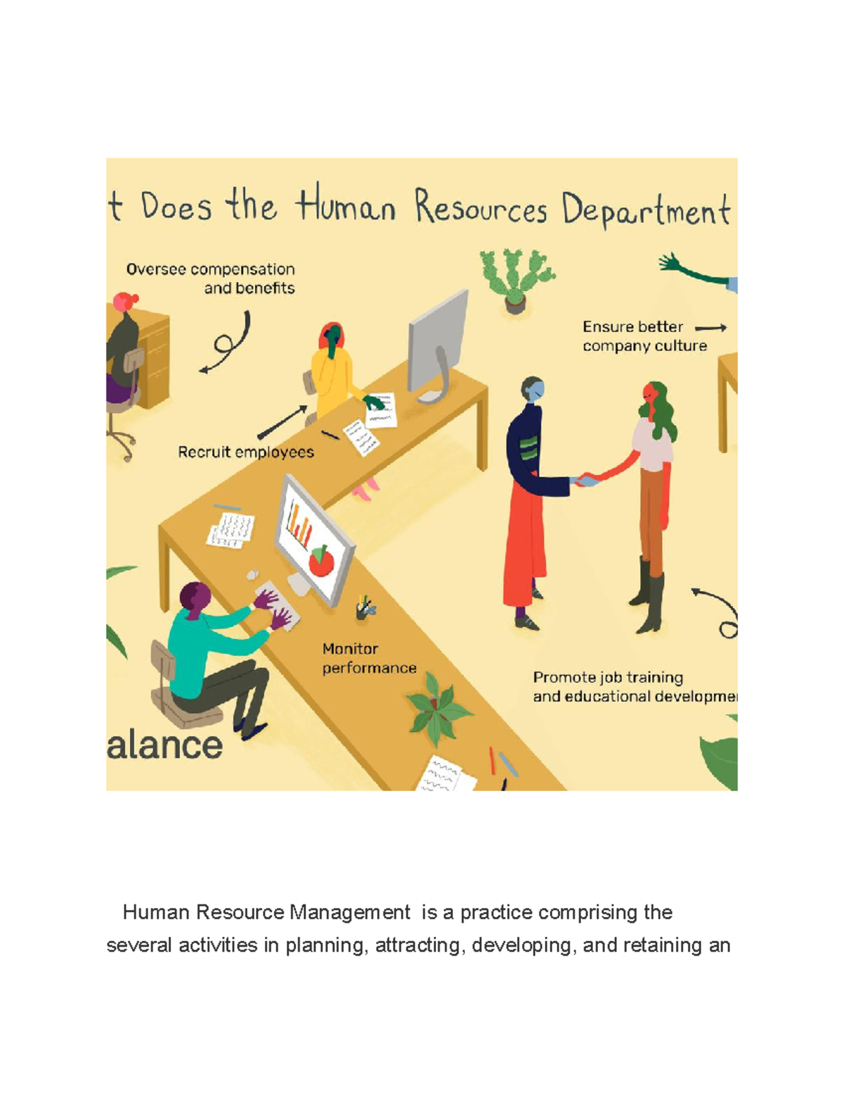 Staffing - Human Resource Management is a practice comprising the ...