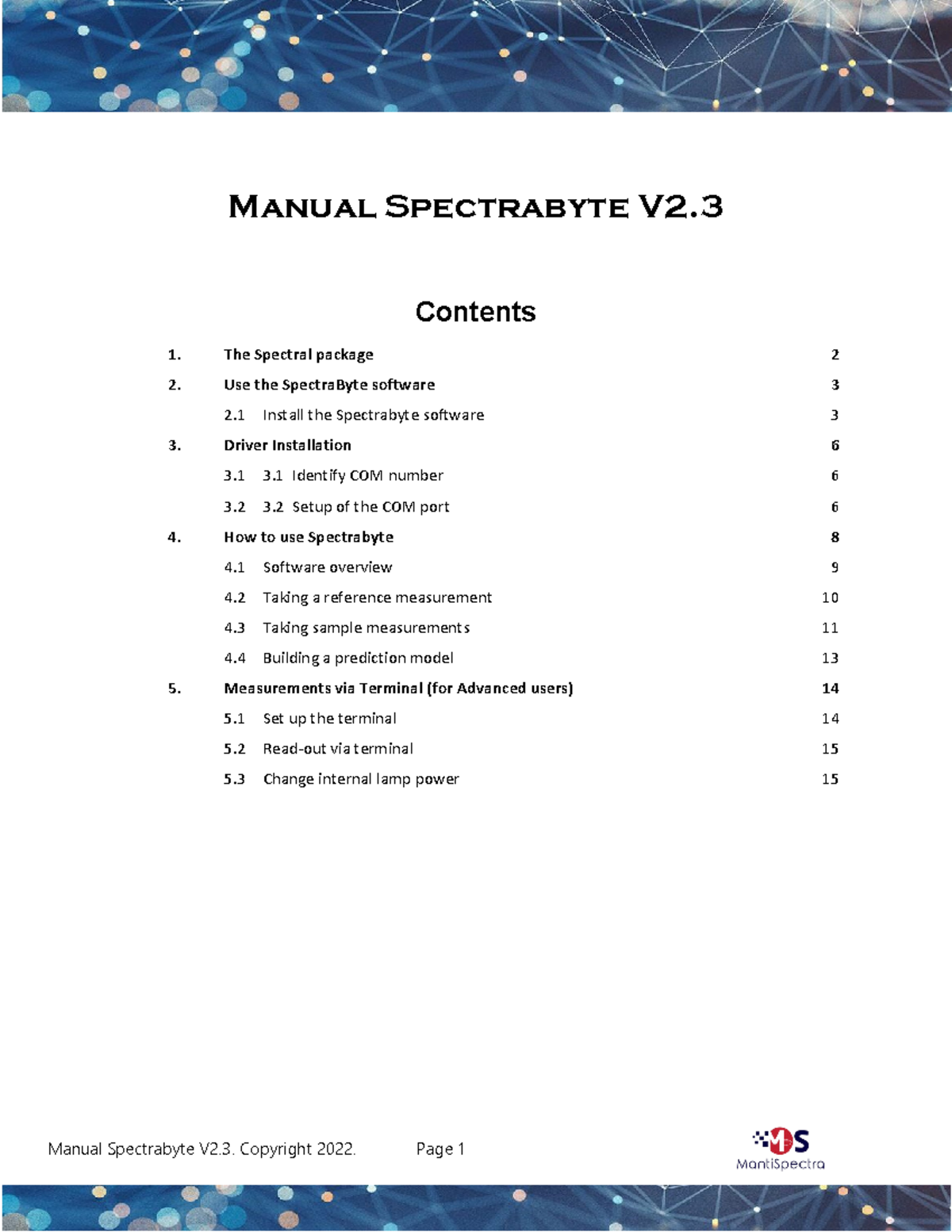 SpectraPod V2 User Manual: Software & Driver Installation Guide - Studocu