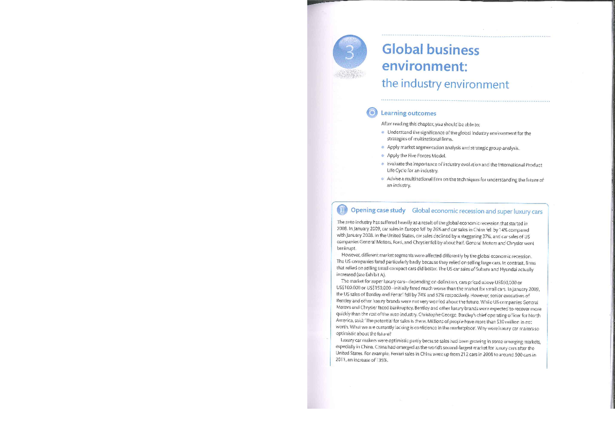 GSM Frynas Mellahi 3rd edition-Chapter 3 - 3 Global business ...