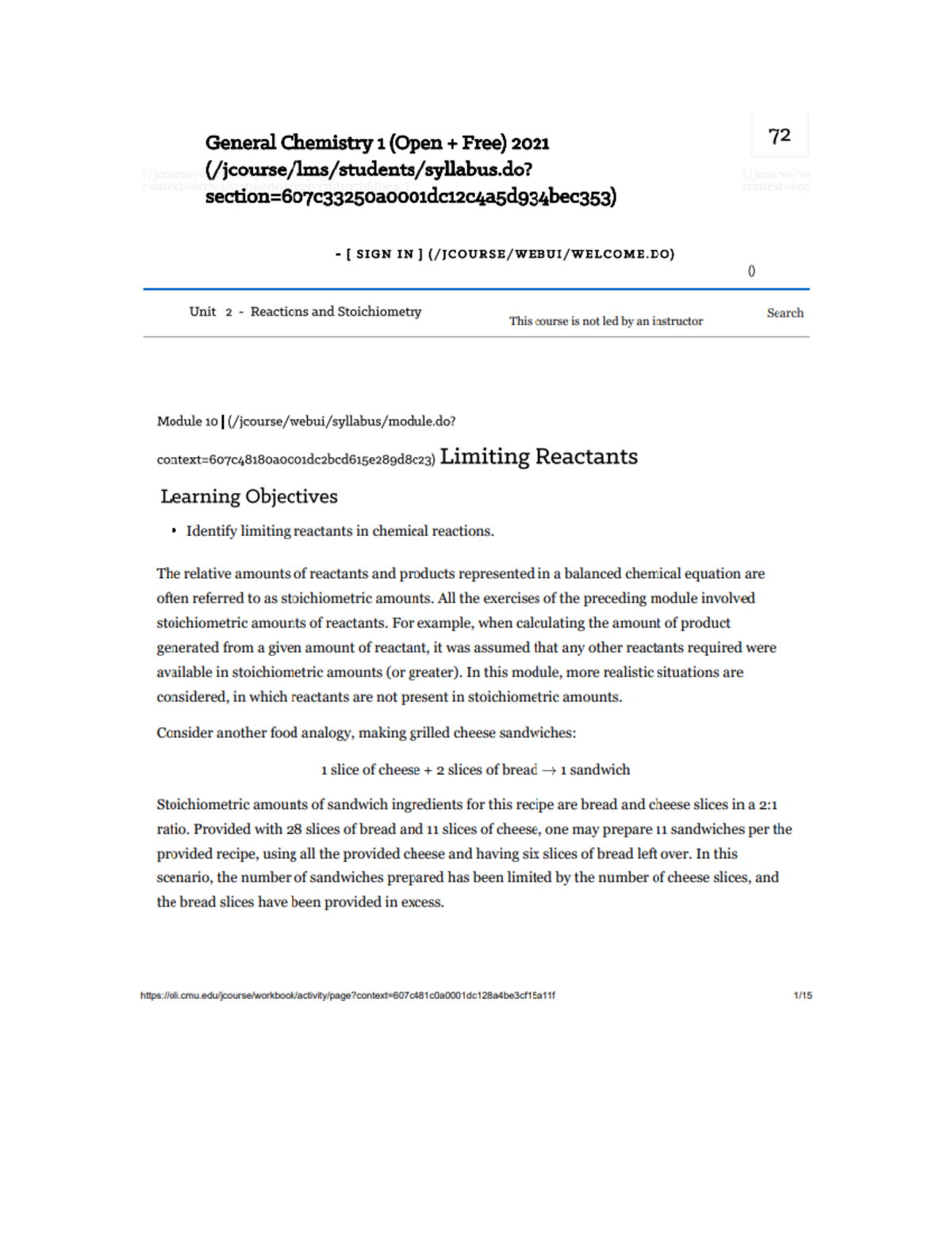 Limiting Reagents - Experiment Notes - Studocu