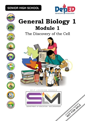 Genbio 1 M1 - General Biology Module 1 in 1st Semester - SENIOR HIGH ...