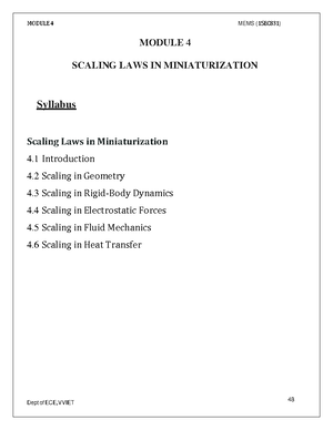 BEC601 Module 1: Introduction to Embedded Systems and Their ...