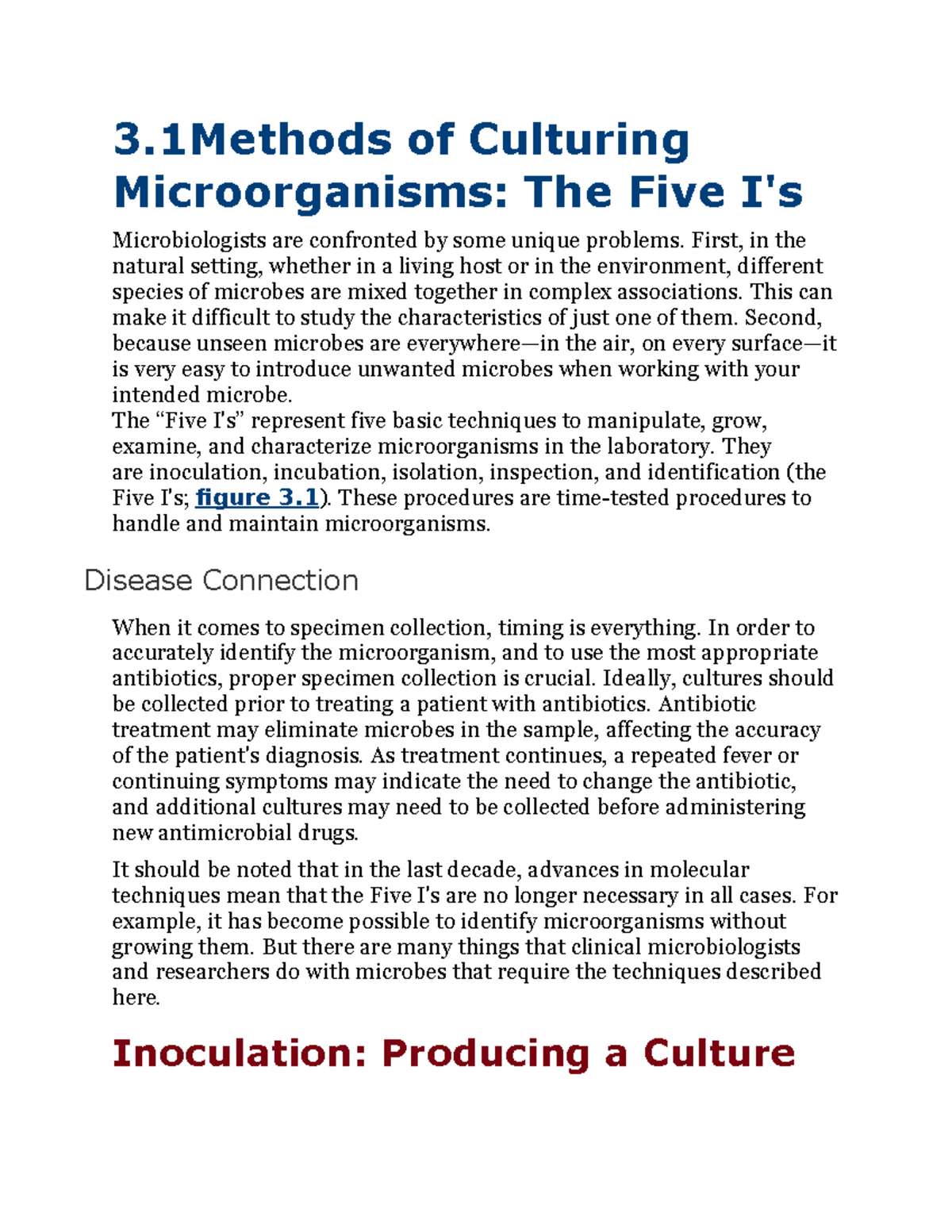 Techniques and Media for Culturing Microorganisms (BIOL 101) - Studocu