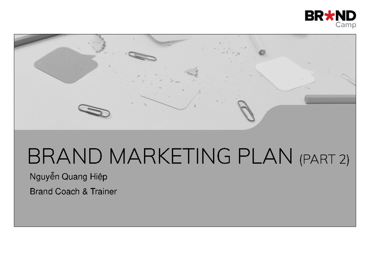 2 - Brand Marketing PLan - Brand KPI, J2BD 2 - BRAND MARKETING PLAN ...