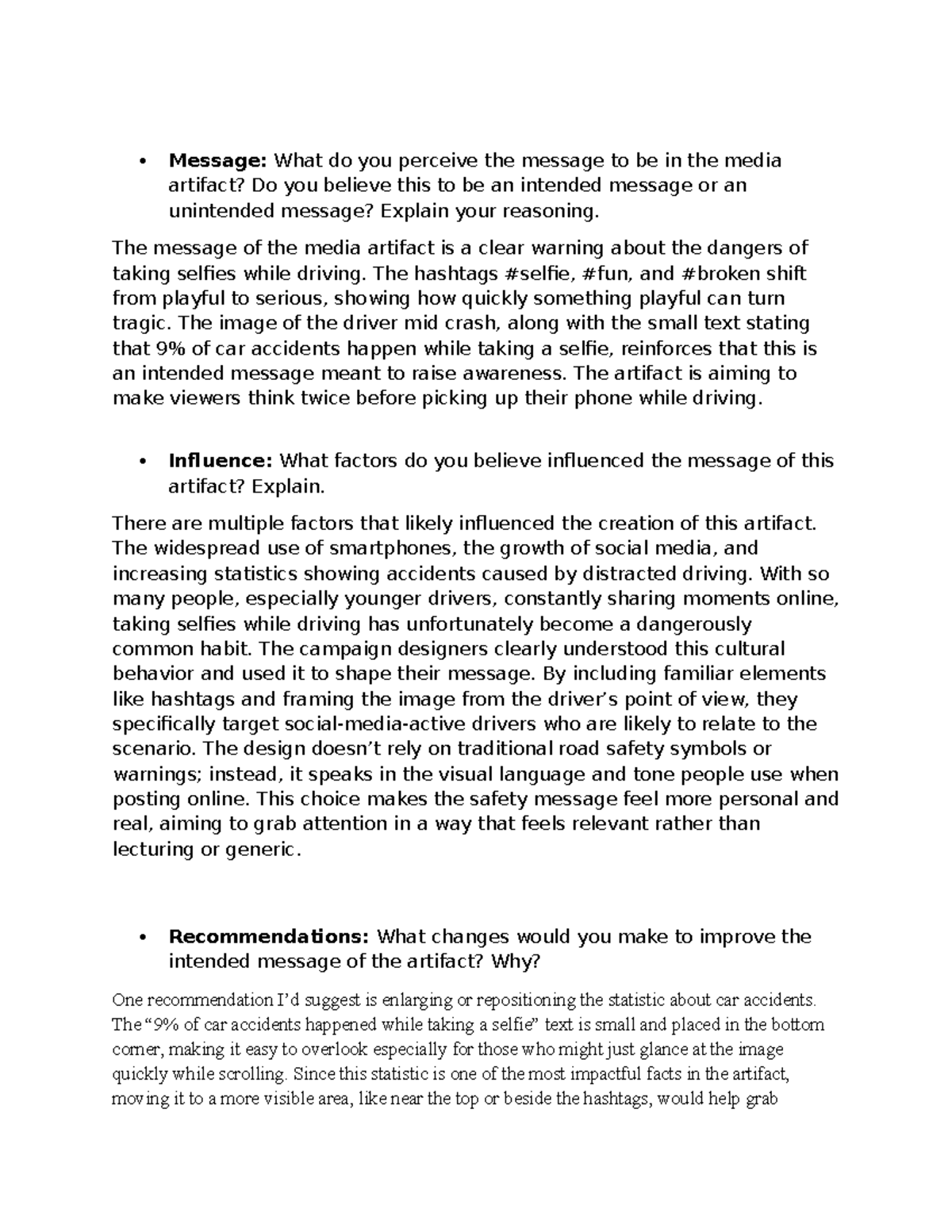 3-2 Journal: Analyzing Intentional vs. Unintentional Messaging in Media ...