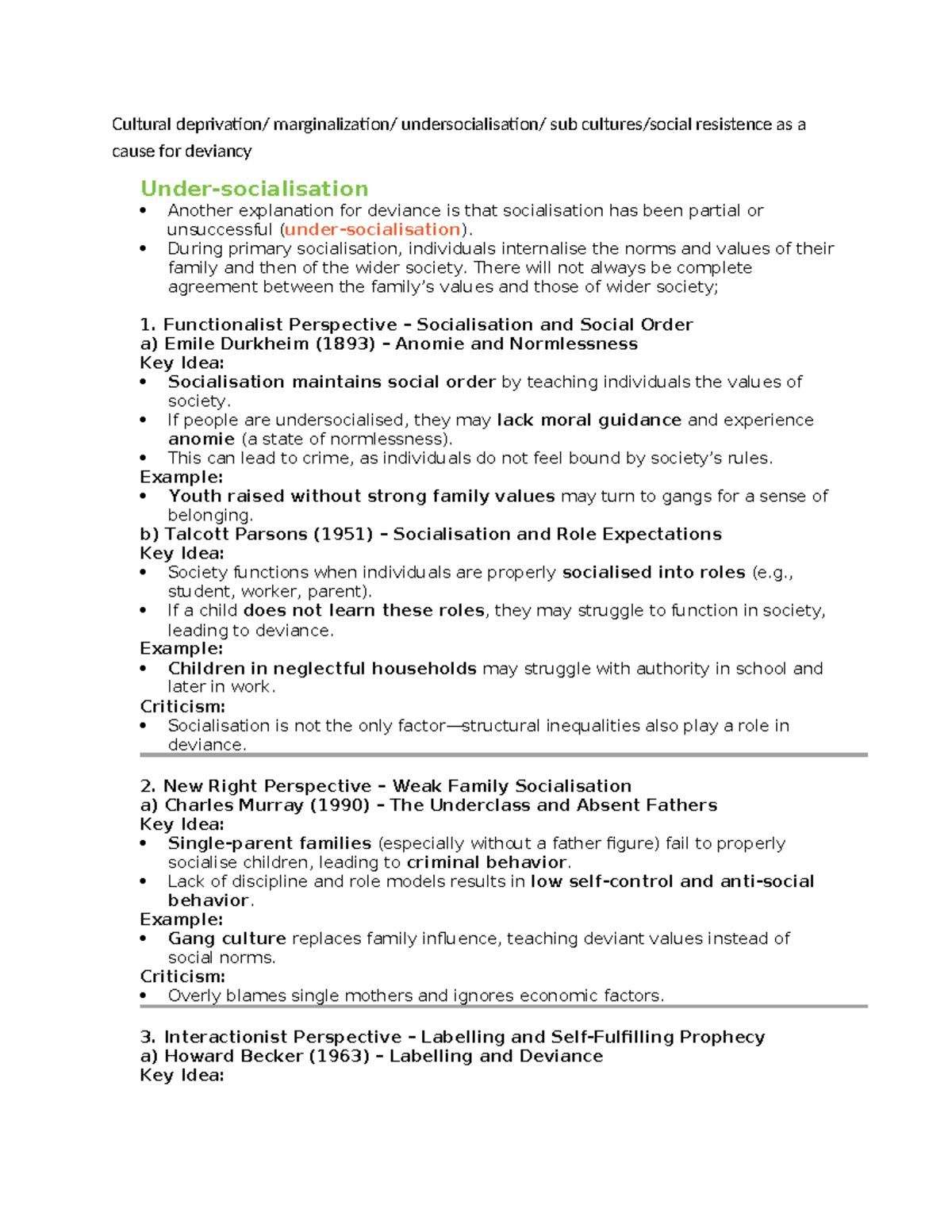 Cultural Sub-Resistance and Deviance: A Sociological Perspective ...