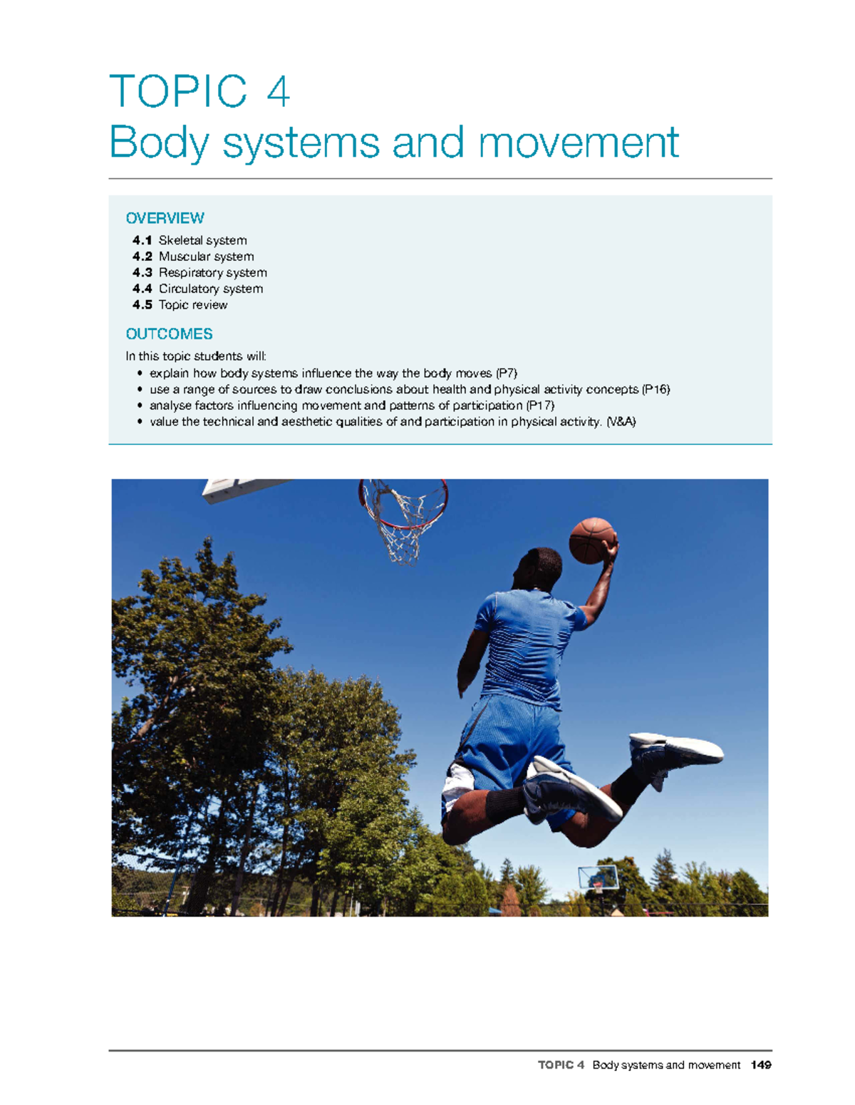 Topic 4: Body Systems & Movement Overview - Skeletal & Muscular Systems ...
