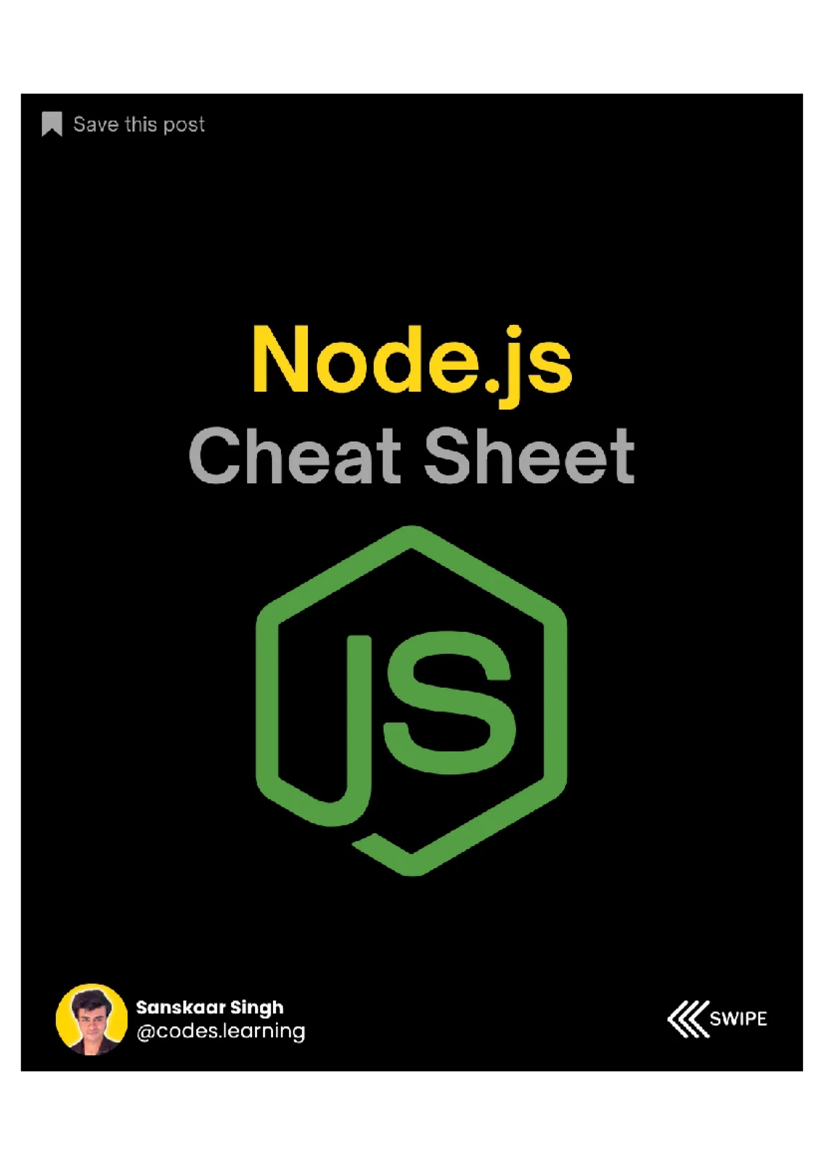 Node.js Cheat Sheet: Setup, Core Modules & REST API Guide - Studocu
