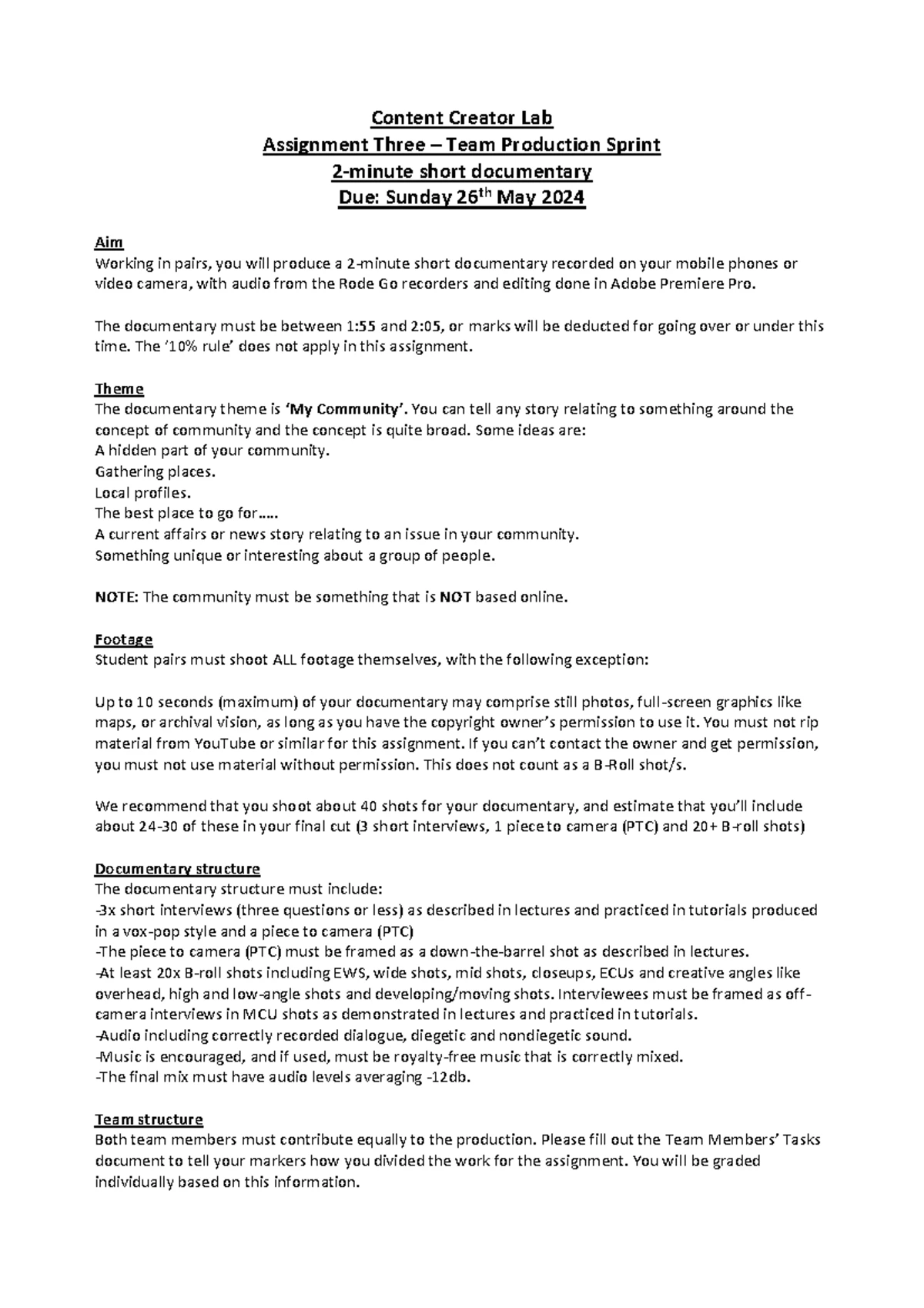 Assignment 3: Job Safety Analysis (jsa) Template For Documentary - Studocu