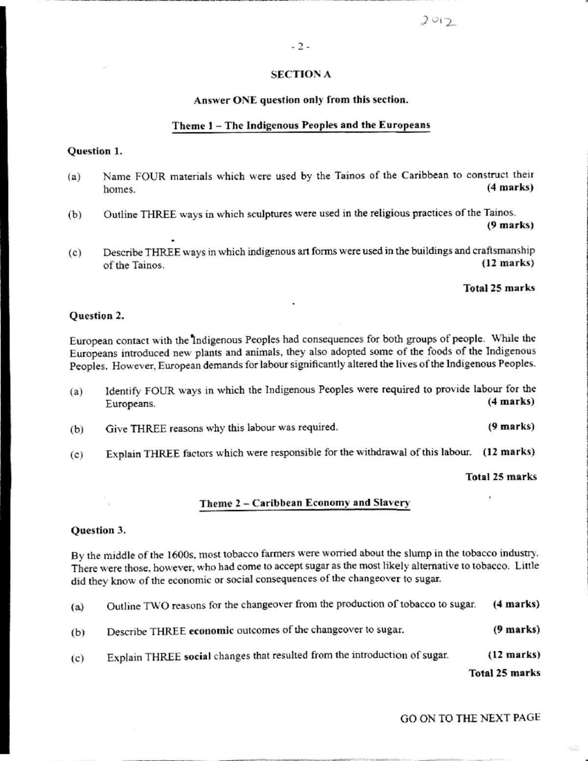 CSEC English A January 2023 P1 - Studocu