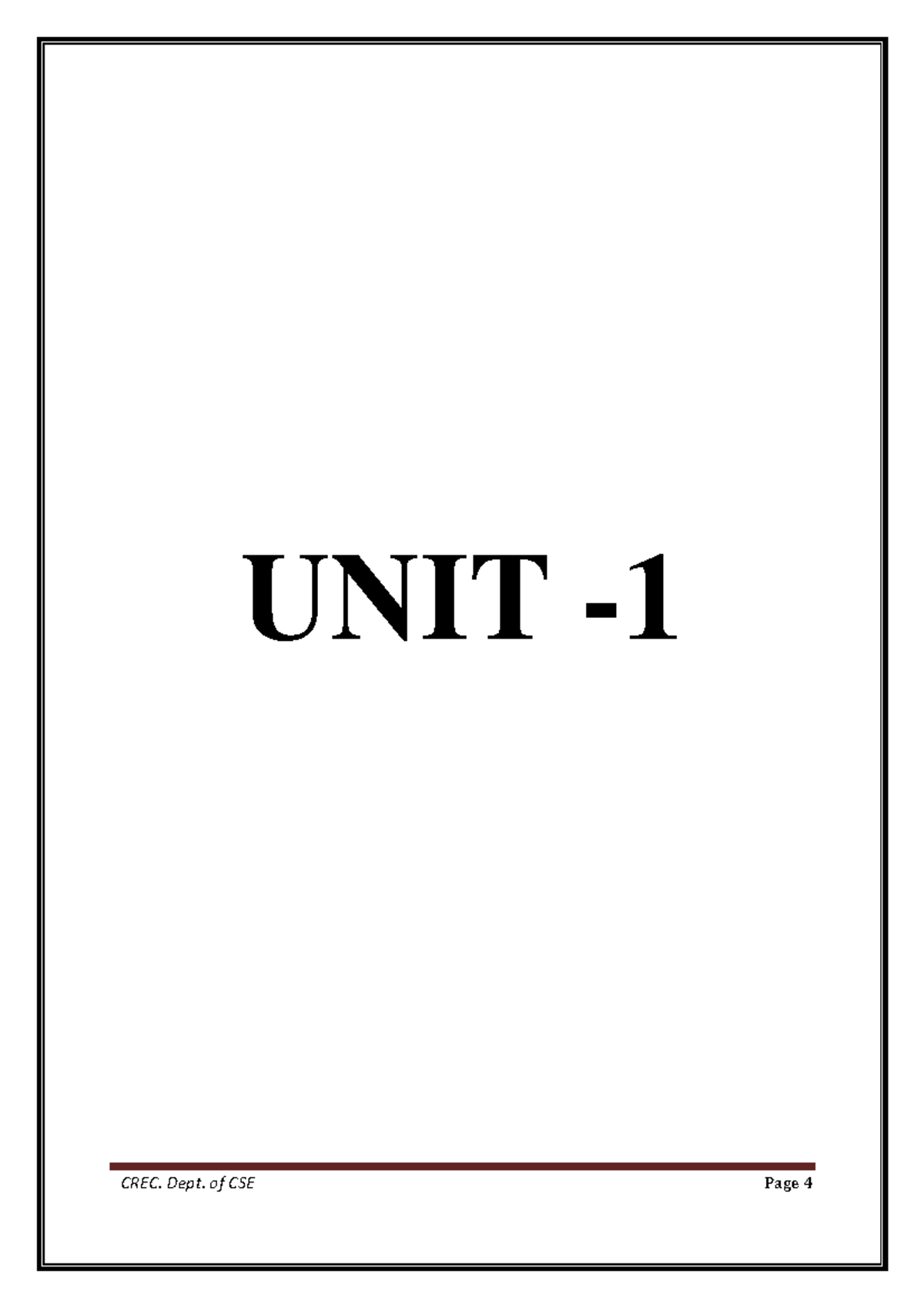 Database Management Systems Notes (CREC) - Key Concepts and Challenges ...