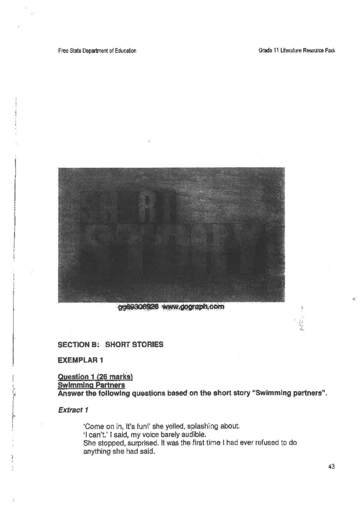 Revision Questions and Answers on Short Stories for Grade 11 Literature ...