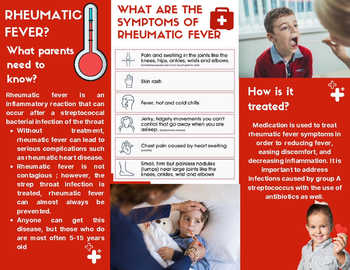 Rheumatic Fever: Key Information and Treatment Insights - Studocu