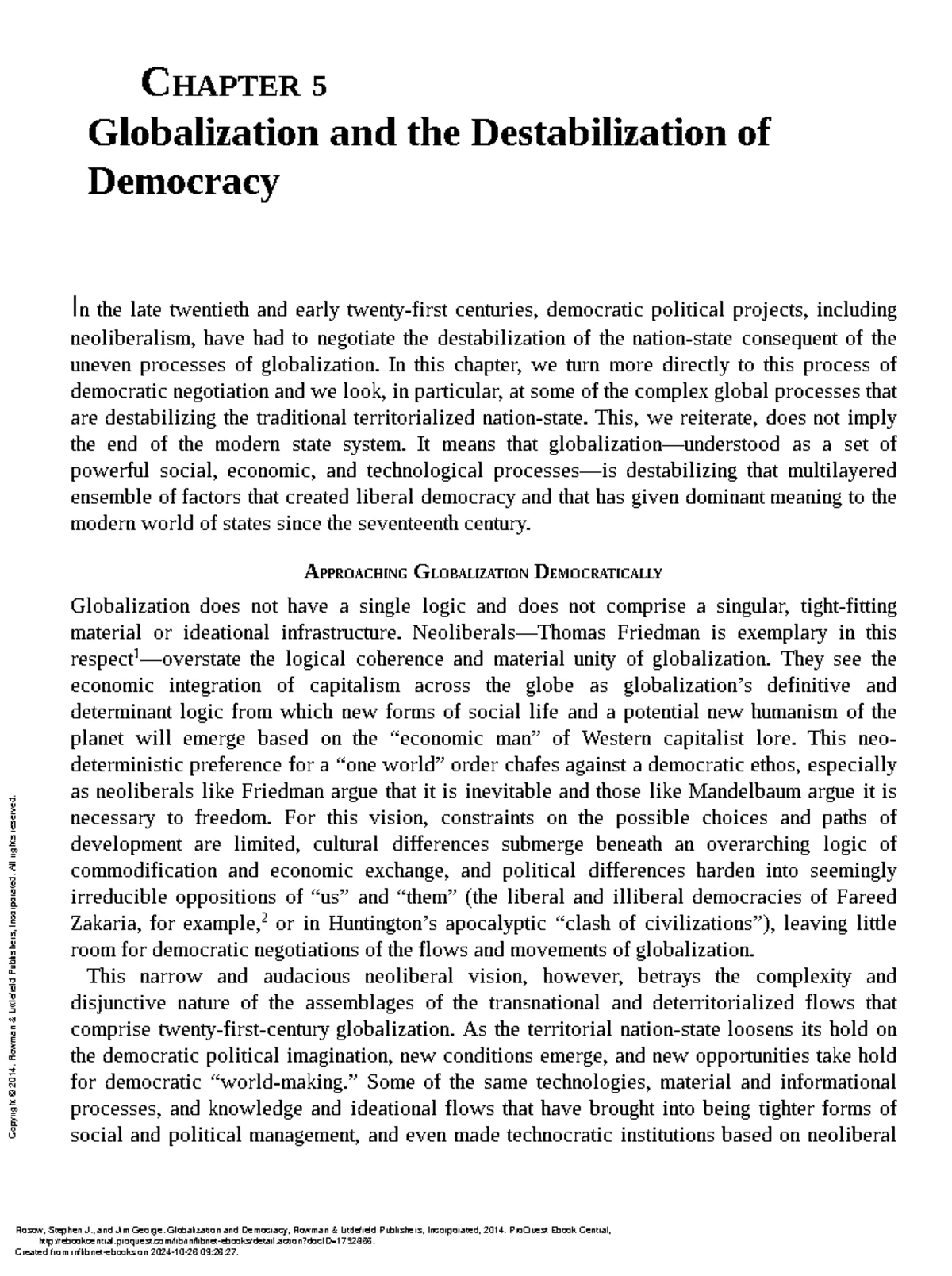 Liberal Representative Democracy: Foundations, Strengths, and Critiques ...