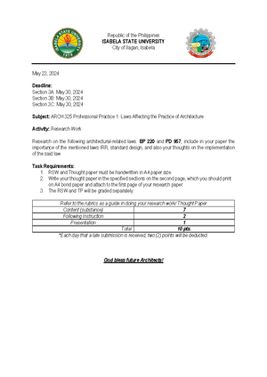 SPP DOCS - SPP DOCS - S.P . DOC. 208 ARCHITECTURAL DESIGN COMPETITION ...