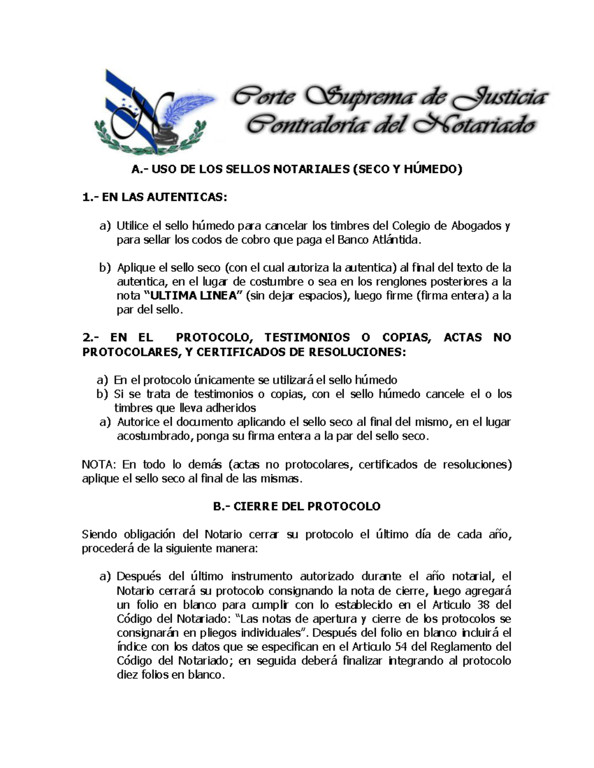 Uso de Sellos Notariales en Documentos: Guía Completa y Procedimientos ...