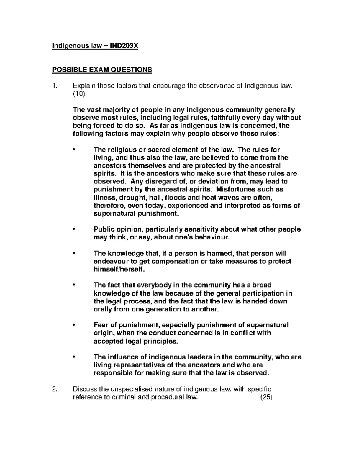 Customary Law. Summary - Chapter 2: The nature and concept of customary ...
