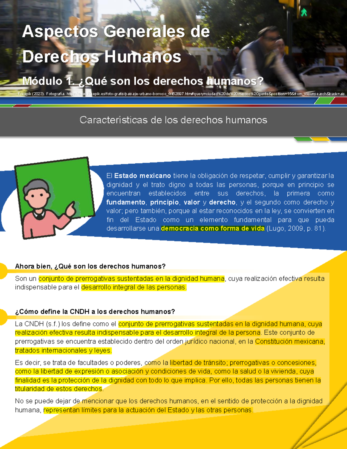 Caracteristicas DDHH - Aspectos Generales de Derechos Humanos - Aspectos Generales de Derechos ...