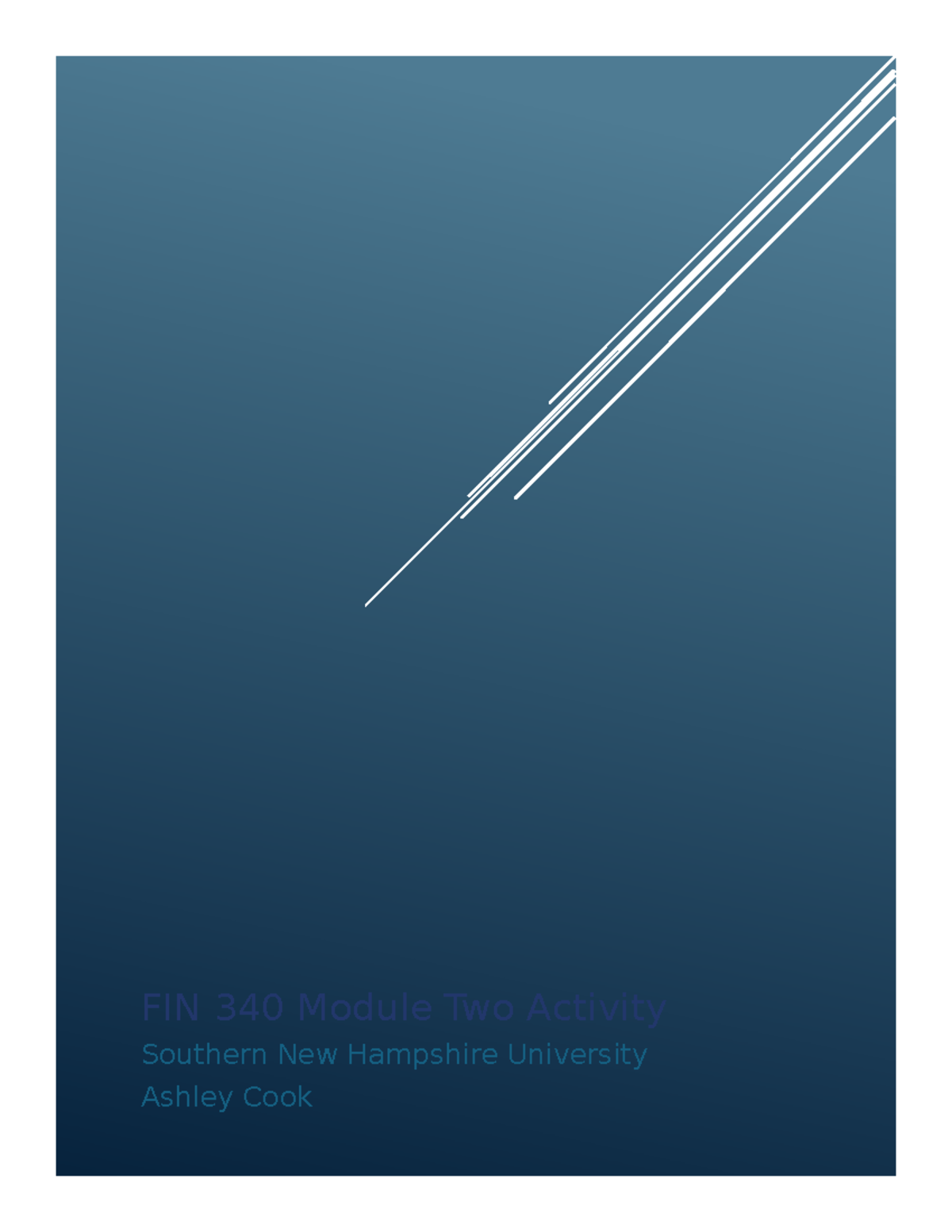 FIN 340 Week 2 Assignment: Investment Risk and Returns Analysis - Studocu