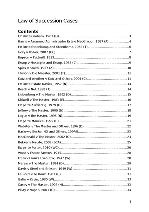 [CASE LAW] Study Unit 1 - Introduction - Ex Parte Graham 1963 4 SA 145 ...