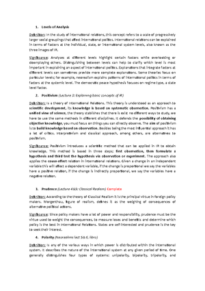 Poli 205 Class 1 Methodology student Notes - Poli 205 Introduction to ...